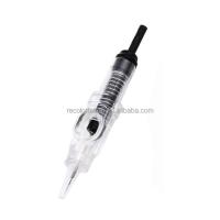 China Disposable Sterilized 1RL Stainless Steel Tattoo Needles Easy Click for Eyebrow Lips Permanent Makeup Cartridge by Supplies for sale
