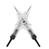 China Disposable Sterilized 1RL Stainless Steel Tattoo Needles Easy Click for Eyebrow Lips Permanent Makeup Cartridge by Supplies for sale