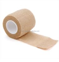 China Black Waterproof Self-Adhesive Nonwoven Tattoo Grip Bandage Cover Wraps Tapes Finger Wrist Accessories Permanent Makeup for sale
