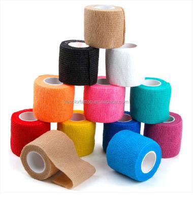 China Disposable Tattoo Grip Cover Wrap Bandage Machine Tape Tube Accessory for Permanent Makeup for sale