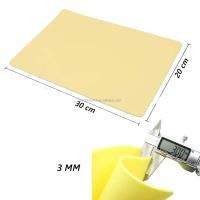 China Private Label Double Side 20*30cm Tattoo Blank Practice Skin Makeup Training Tool for Permanent Makeup Artists for sale
