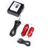 China Professional Rotary Tattoo Pen Kit Iron Tattoo Machine Pen with Wireless Permanent Power Supply for sale