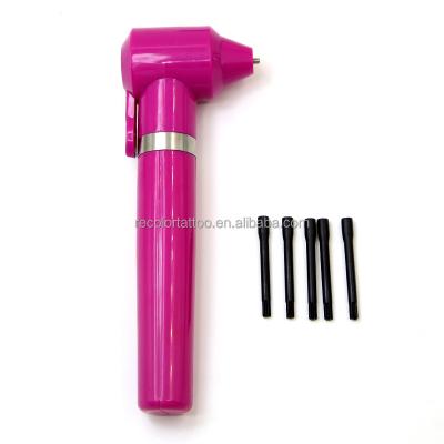 China Private Label 5PCS Plastic Electric Tattoo Ink Mixer Pen Device Pigment Sturring Rod for Coloring Ink Mixing Stick Accessory for sale