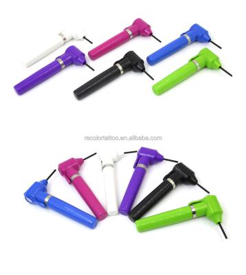 China 1pcs Plastic Tattoo Ink Mixer Pen Device with 5PCS Mixing Sticks Rod 6 Color Options Tattoo Mixer Packaged in Box for sale