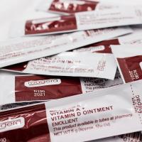 China 100pcs A&D Repair Cream Vitamin Ointment for Tattoo Aftercare Body Art Permanent Makeup Supplies for sale