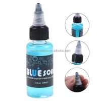 China Private Label 16OZ/40ml Green Soap High Enrichment Tattoo Aftercare Solution Liquid Soap for Cleaning Process Made from Plastic for sale
