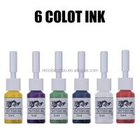 China Private Label Professional Tattoo Pigment Inks 5ML/Bottle Safe Permanent Makeup Paints Body Beauty Supplies for sale