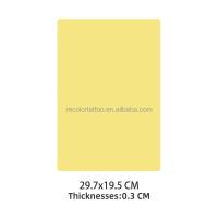China Private Label 3mm Thick Tattoo Practice Skin 20*15cm & 20*30cm Sizes Permanent Makeup Training Tool for sale