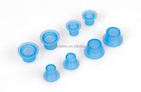 China Professional 100pcs Microblading Tattoo Soft Silicone Ink Cups Permanent Makeup Accessories for Tattoo Supplies for sale