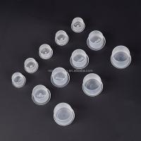 China Professional 1000pcs Permanent Makeup Microblading Tattoo Ink Cup with Base Design Accessory Kit for sale