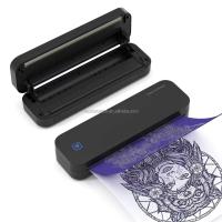 China Wireless Tattoo Transfer Stencil Printer A4 Thermal Copier Machine Plastic Compatible with Smartphone and PC for sale