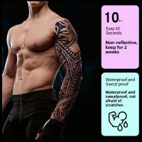 China Herbal Juice Series Full Arm Tattoo Sticker Waterproof and Sweatproof Semi-Permanent Body Art Design for sale