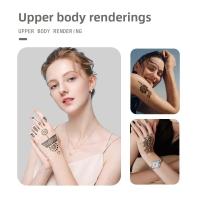 China Private Label Hand-Painted Temporary Henna Tattoo Stickers Water Transfer Design for sale