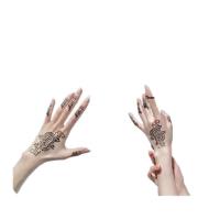 China Private Label Hand-Painted Temporary Henna Tattoo Stickers Water Transfer Design for sale