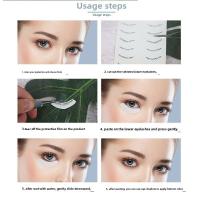 China 3D Realistic Lower Eyelash Temporary Tattoo Disposable Beauty Makeup Eye Stickers Made of Durable Paper for sale