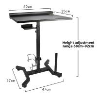 China Multi-Functional Stainless Steel Tattoo Workbench Console Table with Ink Pigment Holder for sale