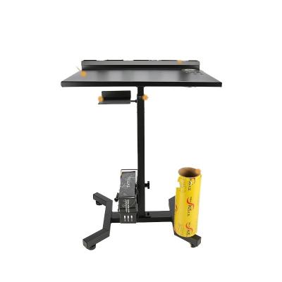 China Portable Adjustable Metal Tattoo Workbench Cart Waterproof Multifunctional Mobile Workbench Bracket Permanent Makeup Accessories for sale