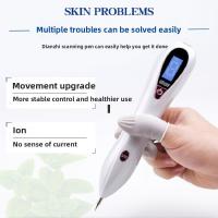 China Rechargeable Nine-Speed ABS Dot Pen Handheld LED Indicator and USB Plug for Home Beauty Freckle Spot Removal for sale