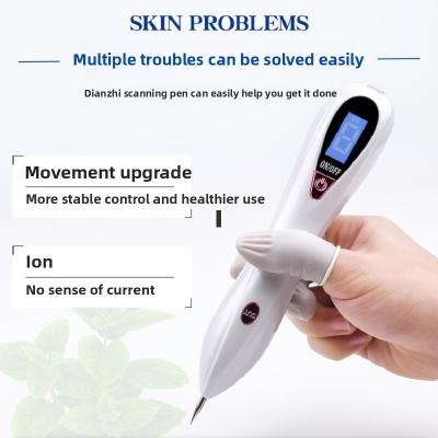China Rechargeable Nine-Speed ABS Dot Pen Handheld LED Indicator and USB Plug for Home Beauty Freckle Spot Removal for sale