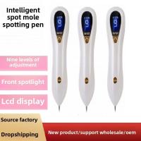 China Rechargeable Nine-Speed ABS Dot Pen Handheld LED Indicator and USB Plug for Home Beauty Freckle Spot Removal for sale