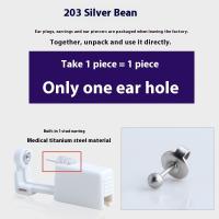 China Disposable Ear Hole Tool for Permanent Makeup Nail Piercing Gun Accessory with Earrings Stud Disposable Piercing Gun for sale