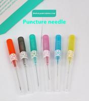 China Stainless Steel Microblading Piercing Needle Indwelling Body Tool for Lip Nail Umbilical Ring Permanent Piercings for sale