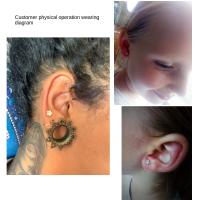 China Korean Version Disposable Second-Generation Ear Piercing Device New Cross-Border Children's Beauty Personal Care Tool Metal for sale