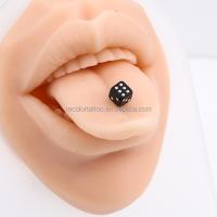 China Silicone Tattoo Model for Practice Human Body Ear Nose Lip Display Piercing Training Permanent Makeup Tool for sale