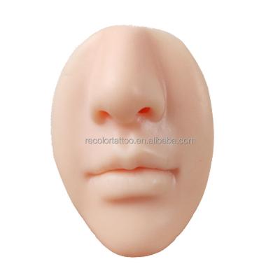 China Private Label Simulated Silicone Facial Features Set Human Puncture Practice Model Teaching Tool for Permanent Makeup Eyes for sale