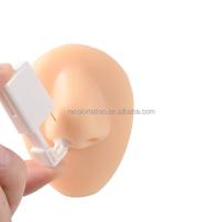 China Private Label Simulated Silicone Facial Features Set Human Puncture Practice Model Teaching Tool for Permanent Makeup Eyes for sale