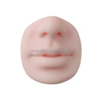 China Ear Nose Lip Navel Tongue Tattoo Silicone Model Tattoo Puncture Practice Simulation Human Body Part Display Piercing Jewelry for sale