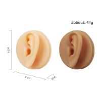 China Ear Nose Lip Navel Tongue Tattoo Silicone Model Tattoo Puncture Practice Simulation Human Body Part Display Piercing Jewelry for sale