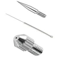 China Original Beauty Instrument Accessories German White Stainless Steel Dot Mole Pen Needle Spot Sweeper Eye Massage Equipment for sale