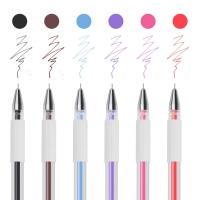 China Pink Waterproof Embroidery Marker for Eyebrow Positioning Anti-Sesame Oil Skin Bleeding Waterproof Permanent Makeup Plastic for sale