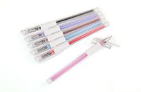 China Pink Waterproof Embroidery Marker for Eyebrow Positioning Anti-Sesame Oil Skin Bleeding Waterproof Permanent Makeup Plastic for sale