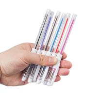 China Pink Waterproof Embroidery Marker for Eyebrow Positioning Anti-Sesame Oil Skin Bleeding Waterproof Permanent Makeup Plastic for sale