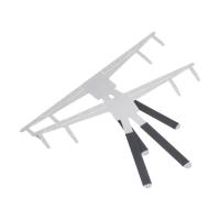 China Second Generation Embroidered Stainless Steel Eyebrow Ruler Stencil Three-Point Positioning Balance for Permanent Makeup for sale