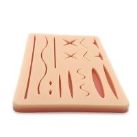 China Private Label Medical Consumables Beauty Suture Practice Skin Pad Simulation Absorbable Skin Suture Module for sale