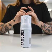 China Private Label 30ml Tattoo Secondary Foam Plastic Material for Waxing Laser Beauty Permanent Makeup-Middle Way Use for sale