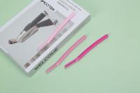 China Wholesale Beauty Gift Sharp Shaving Knife Eyebrow Trimmer Razor Trimming Tool for Eyebrow Safety Function for sale
