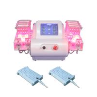 China 4D WaveLength 528 Diodes Low Level Cold Laser Lipo Machine 635nm 650nm 810nm 980nm for sale
