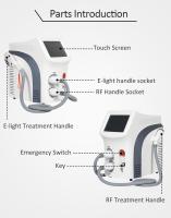 China 1-10Hz E Light Laser Hair Removal Machine 3 In 1 Multifunctional Elight IPL RF Laser for sale