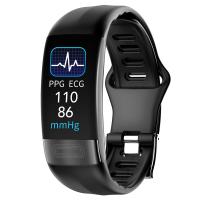 China Detecting PPG ECG Temperature Bracelet IP67 Smart Bracelet Heart Rate Blood Pressure for sale