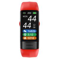 China Detecting PPG ECG Temperature Bracelet IP67 Smart Bracelet Heart Rate Blood Pressure for sale