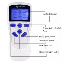 China Intelligent  Electric Therapy Massager Silicone EMS Physiotherapy Massager Machine for sale