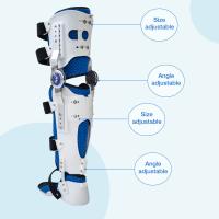 China High Quality Adjustable Knee Orthosis For Adults Ankle Brace Medical Foot Drop Orthosis for sale