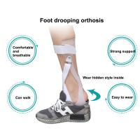 China 2022 New Design PP splint universal ankle foot support orthosis AFO Leaf Spring for sale
