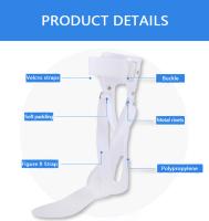 China 2022 New Design PP splint universal ankle foot support orthosis AFO Leaf Spring for sale