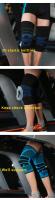 China Marathon long-distance running, fashionable and breathable running knee pads for sale