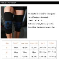 China High Quality Volleyball Knee Pads Sports Pad Knitting Patella  Arthritis Knee Pads for sale